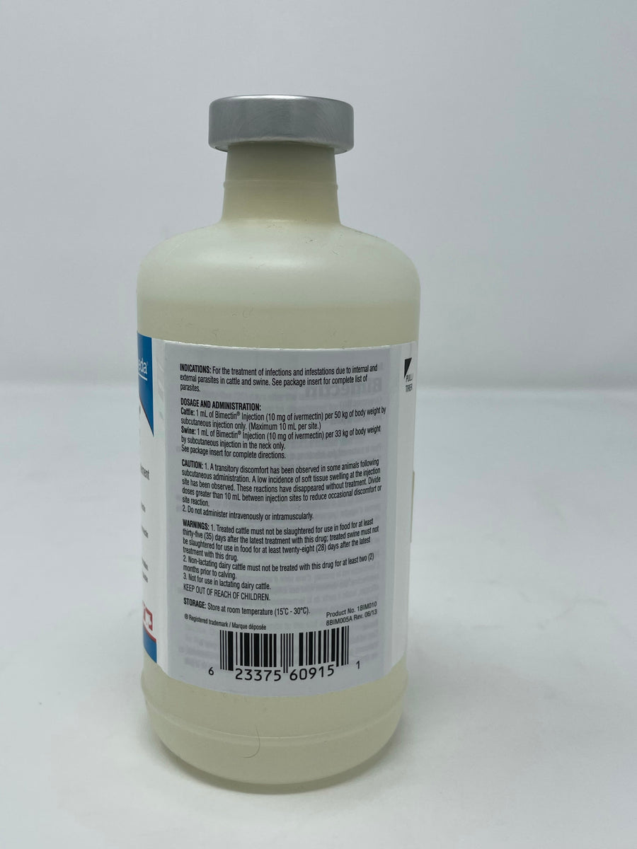 Bimectin Injectable 250ml – Settlers Supplies